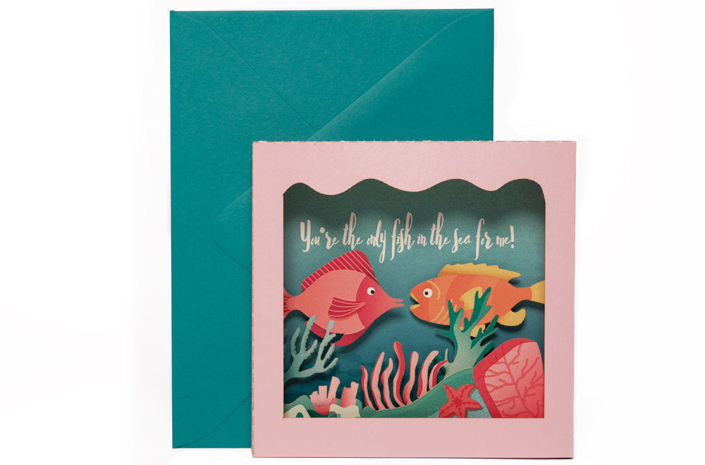 Under the Sea Anniversary Pop Up Card – Make a Scene Cards